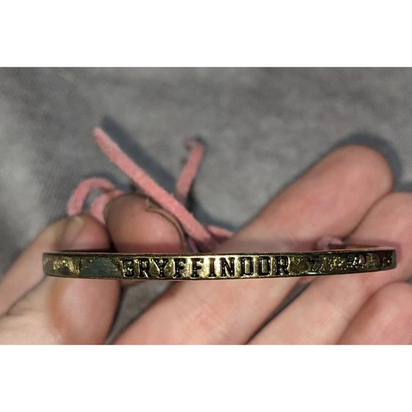 Warner Bros. | Jewelry | Harry Potter Pink And Gold Gryffindor Cuff ...